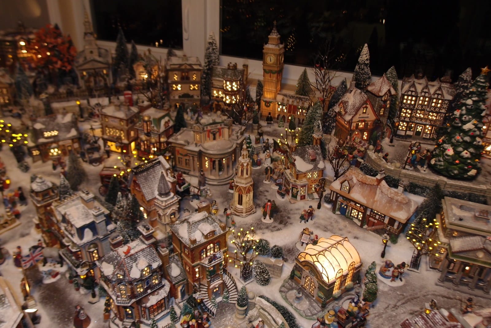 Miniature Christmas Villages Miniature Christmas Village Fotos Und